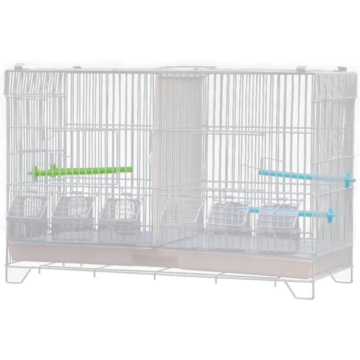 Cage Oiseaux Interieur, Cage à Oiseaux Portable en Fil Métallique avec ...