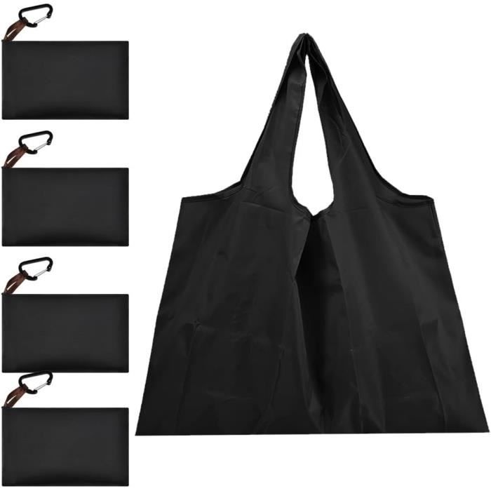 4PCS Sacs de Courses Pliables Sac à Provisions Pliable Sacs à ...