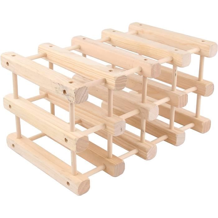 Range Bouteille Bois - B[597] - Modulable - Extensible - Pour 12 ...