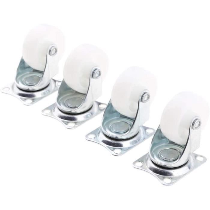 Xianglaa-roulettes, 4 x Heavy Duty 40mm Roues, résistant à l'usure ...