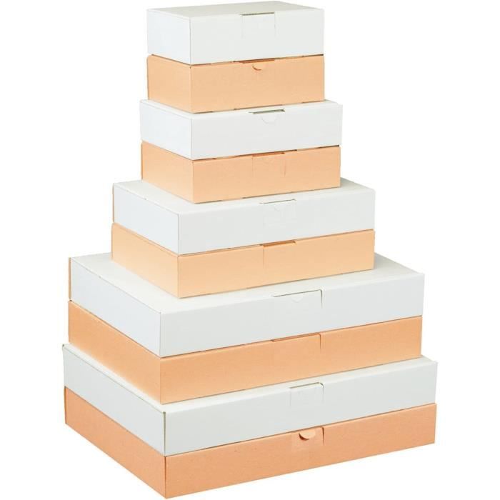 50 cartons Maxibrief, marron, taille et quantité au choix, carton d ...