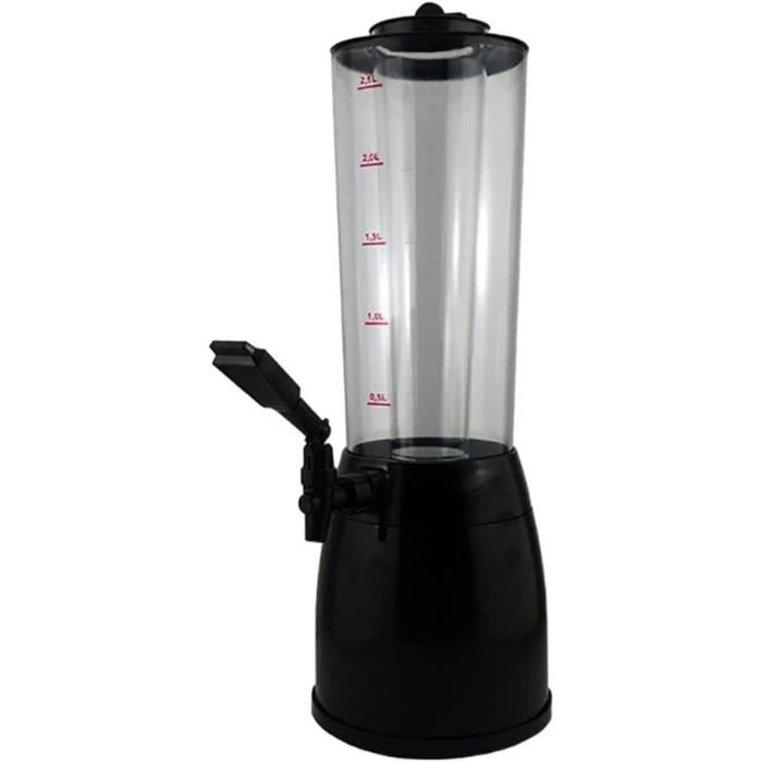 Machine à Bière Distributeur de bière avec glaçons 2.5L Baril de bière ...