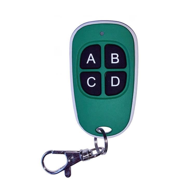 Nouveau Télécommande 4 touches, Télécommande universelle sans fil, 433 ...