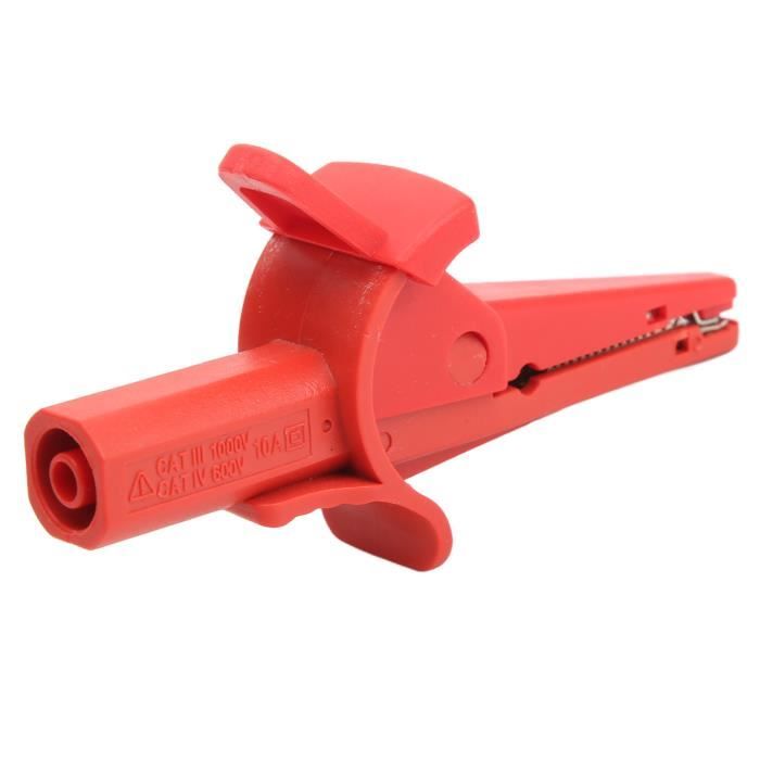 Pince de test isolée EBTOOLS - Ouverture de 20mm - Rouge - Cdiscount ...