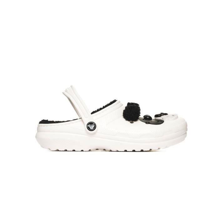 Chaussures Crocs Classic Lined Iam Panda Bear Clog 2104000WX Blanc ...