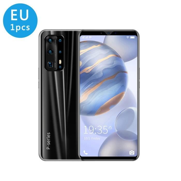 Téléphone portable intelligent P43 universel 5,72 pouces écran goutte d ...
