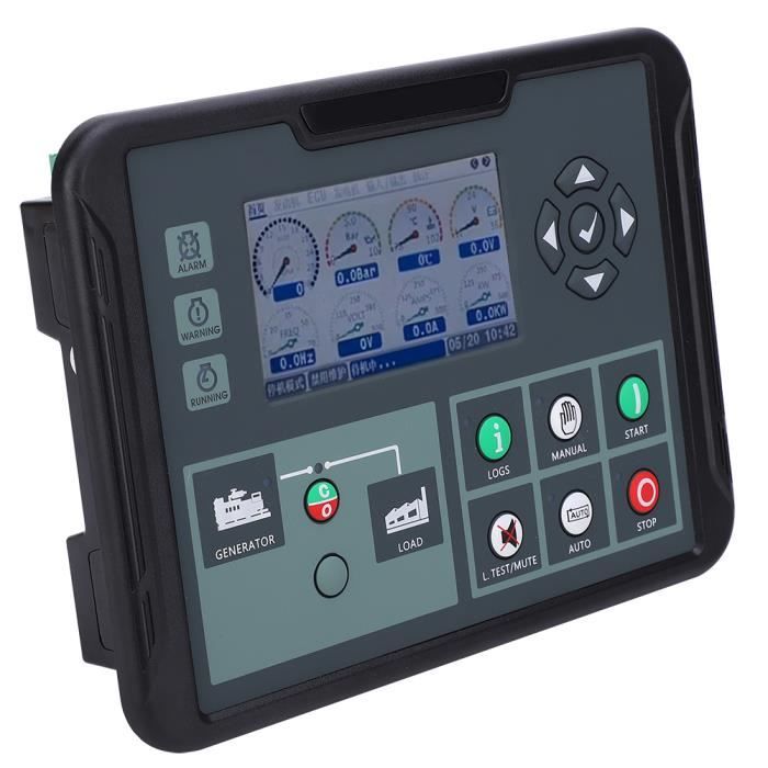 Qiilu Module de commande de groupe électrogène Contrôleur de Groupe de Générateur Module de ...