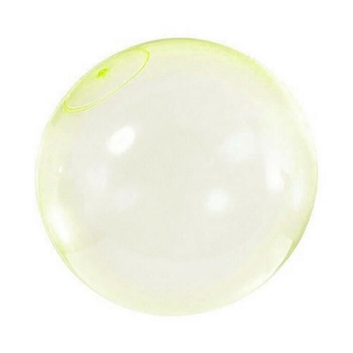 TEMPSA 70cm Boule de bulle gonflable Réutilisable Jaune - Cdiscount ...