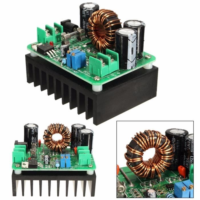 DC-DC 600W 10-60V Vers 12-80V Alimentation Step-up Boost Convertisseur Module PC - Cdiscount ...