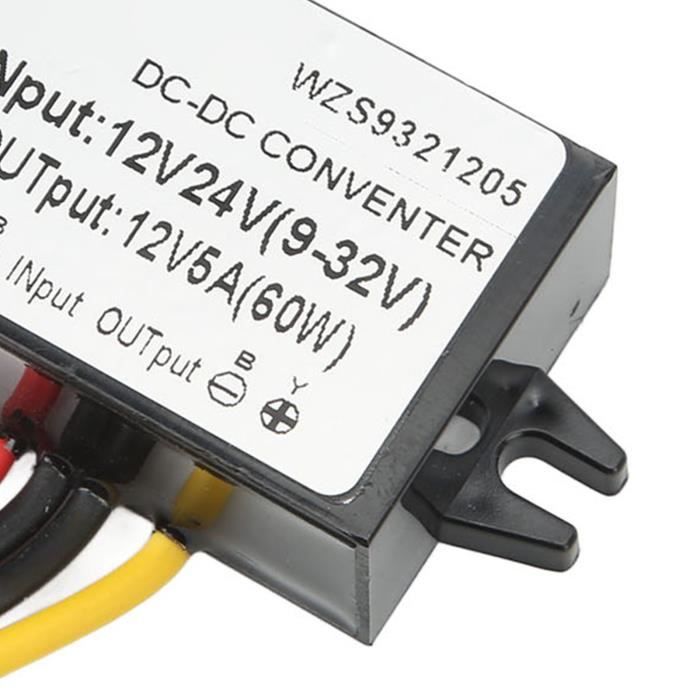 MAD Régulateur de tension DC à DC DC à DC Tension Régulateur Convertisseur de Tension 12V24V 9 à ...