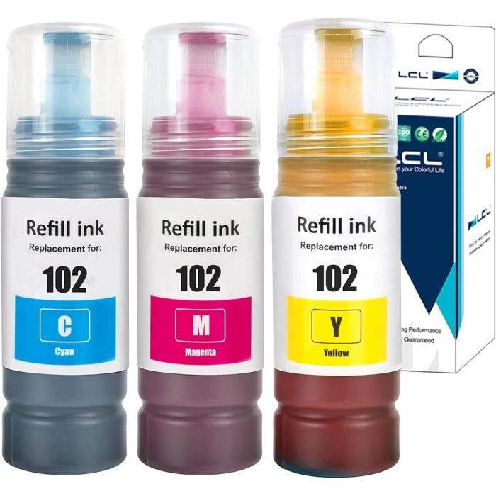 Imprimante Bouteille D'Encre Compatible Remplacement Pour Epson 102 ...