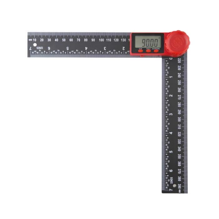 1 Pc Angle Règle Affichage Numérique Premier Professionnel Rapporteur ...