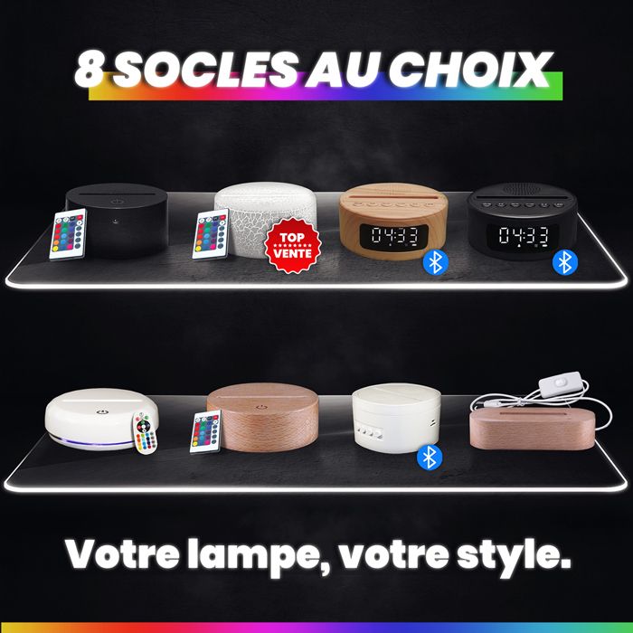 Lampe 3D - Lancia Delta HF Integrale - Jouet, Miniature, Cadeau Lancia ...