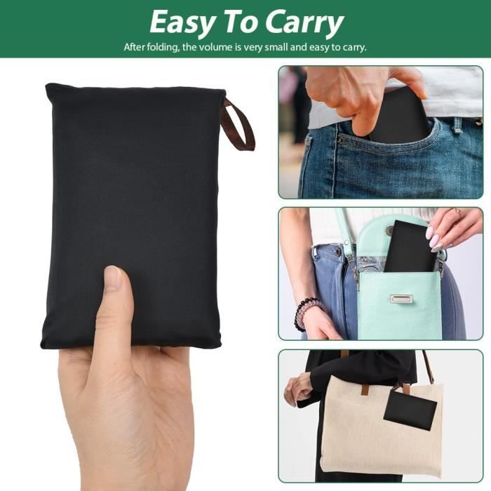 4PCS Sacs de Courses Pliables Sac à Provisions Pliable Sacs à ...