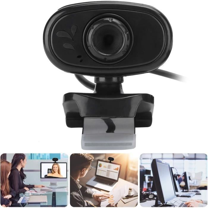 Webcam Usb, Caméra Web Usb Hd Pc Desktop Webcam À Clipser Avec ...