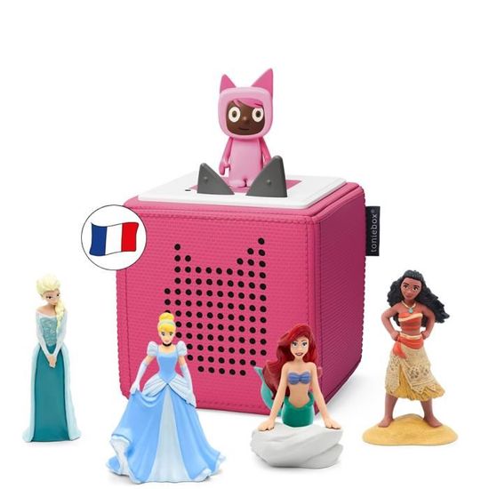 Tonies® - Coffret Toniebox Au Royaume des Princesses - Rose - Conteuse ...