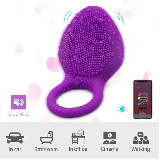 Anneau Vibrant Penis Ouet Massage Exercer Differe Vibrànt Anneau Penis