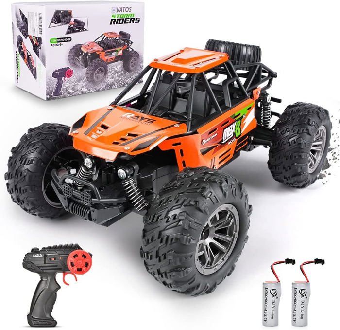 Voiture Télécommandé Pour Enfants, 1:16 2.4Ghz Voiture Rc 2Wd Tout Terrain Camion Telecommande ...