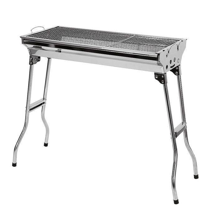 Barbecue d'extérieur 73*33.5*70cm-Résistant, Solide-Portable et pliable ...