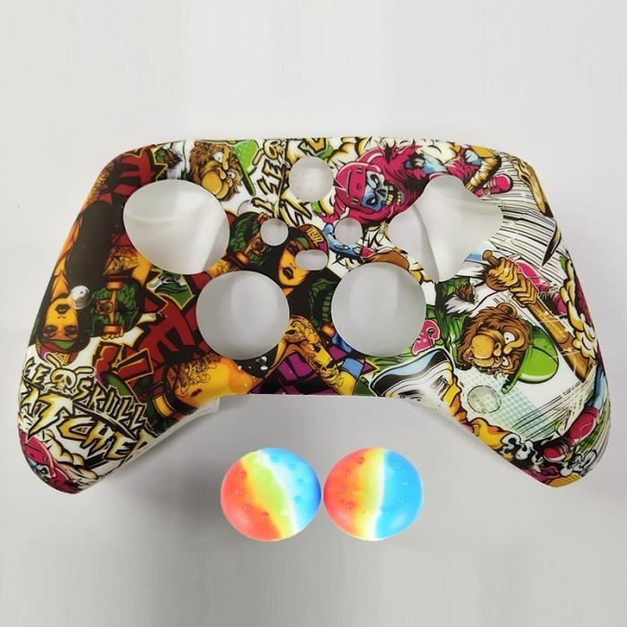Juste en silicone souple Anime pour manette de jeu Xbox Series X S ...