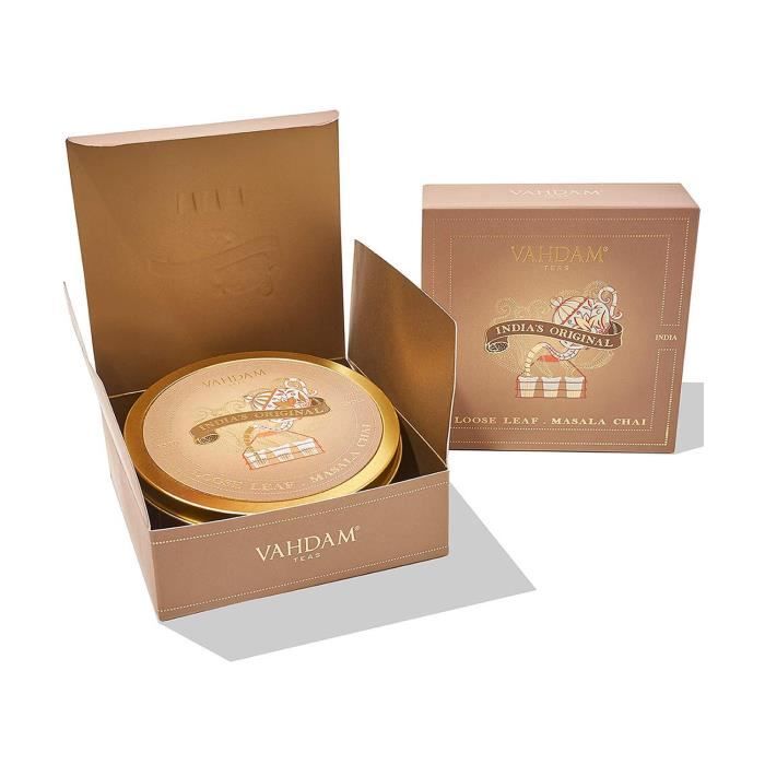 VAHDAM TEAS - Thé en vrac Masala chai original d'Inde 50 g - Cdiscount ...