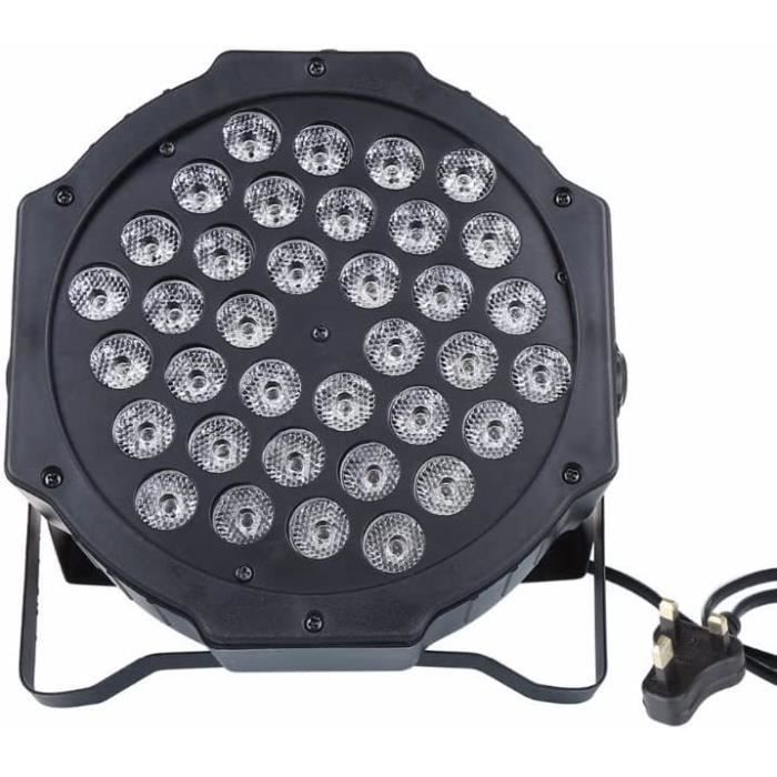 Mini DMX Lot de 36 LED RVB Full Color LED par Strobe Projecteur Disco ...