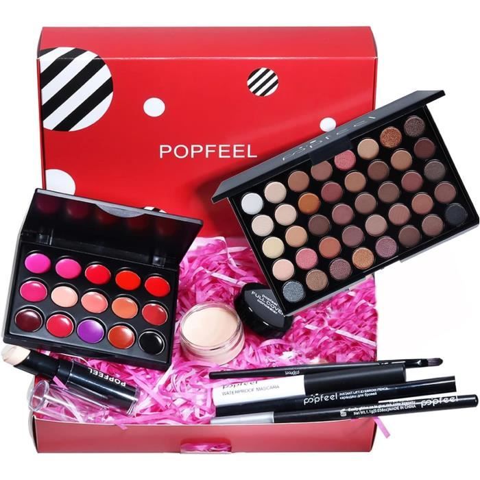 Kit De Maquillage Complet, Coffret Maquillage Femme, Kit Maquillage ...