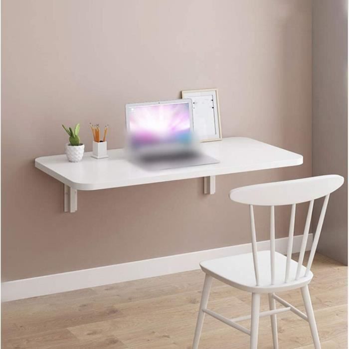 Table Murale Rabattable En Bois,Petite Table de Cuisine Rabattable ...