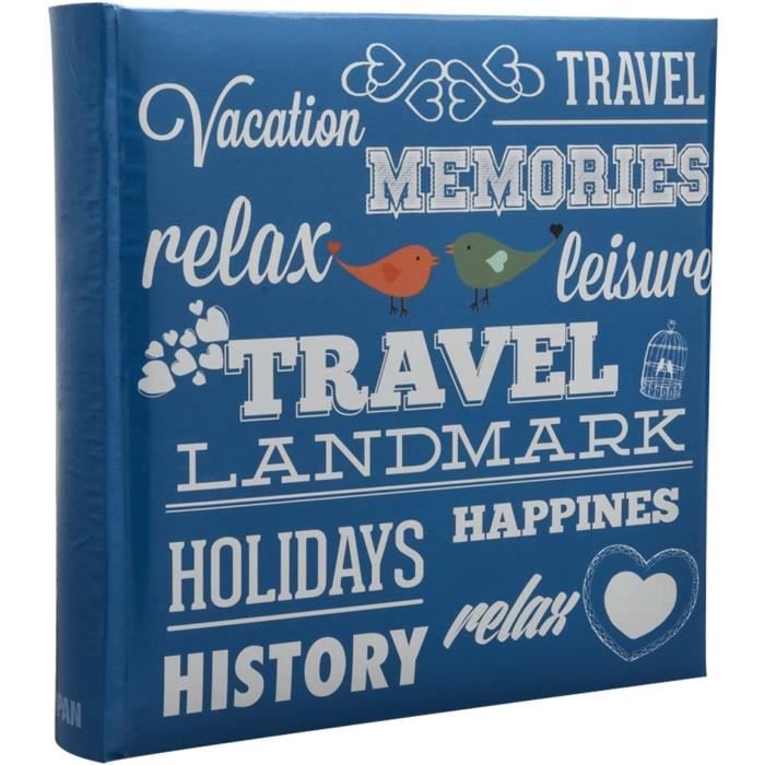 Memo Slip Dans le cas Album photo pour 200 Photos 4x6 "- 10x15cm ...