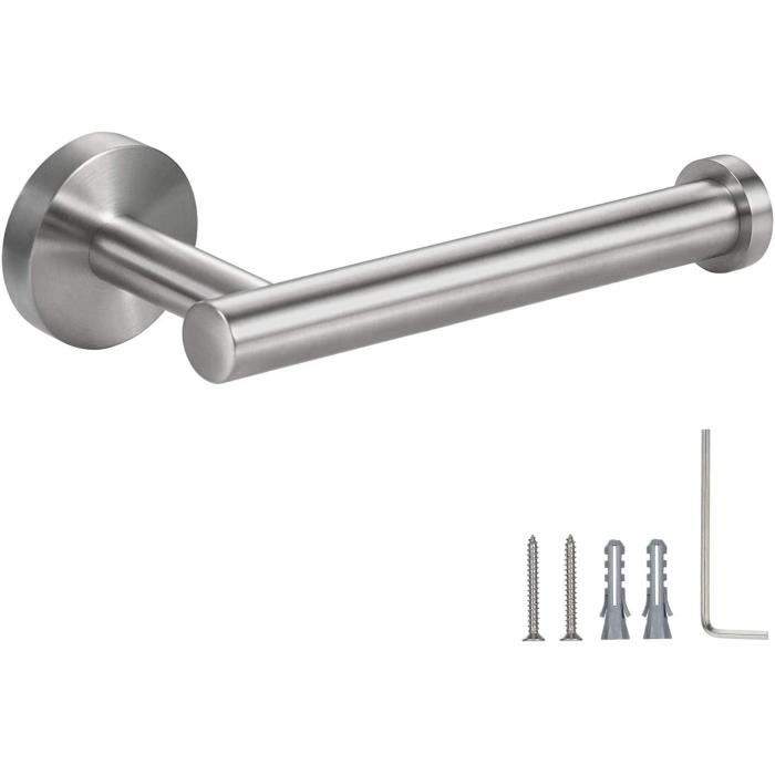 LIWI-Porte-rouleau de papier toilette mural en acier inoxydable 304 ...