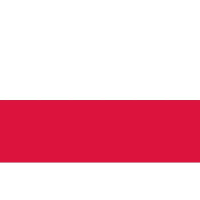 Drapeau Pologne Polonais - Rouge - Adulte - Mixte - Multisport - Cdiscount