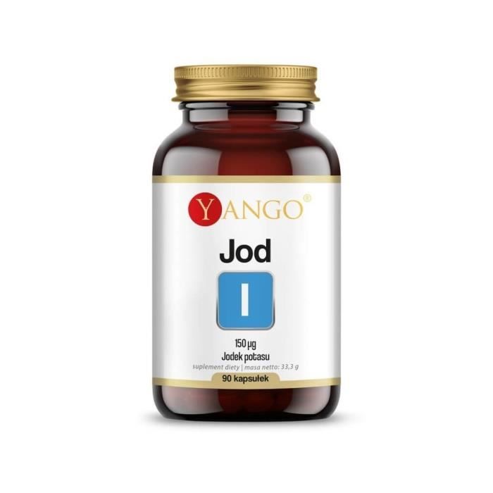 Compléments alimentaires Iodine Potassium Iodide 90 Kaps BI8203 , Yango ...