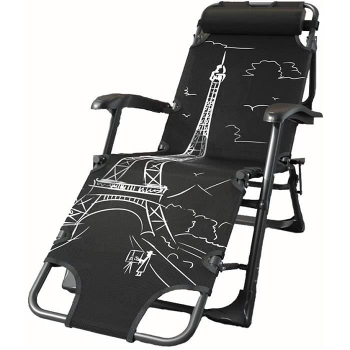 Transat jardin Fauteuil Inclinable Pliant, Pliante Zero Gravity Chaises ...