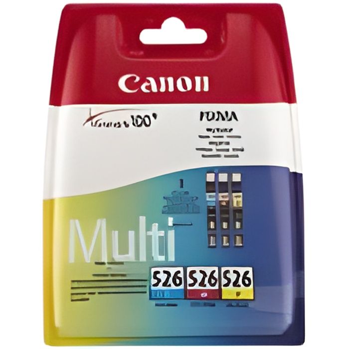 Cartouche d'encre Canon CLI-526 3 CL - Cdiscount Informatique