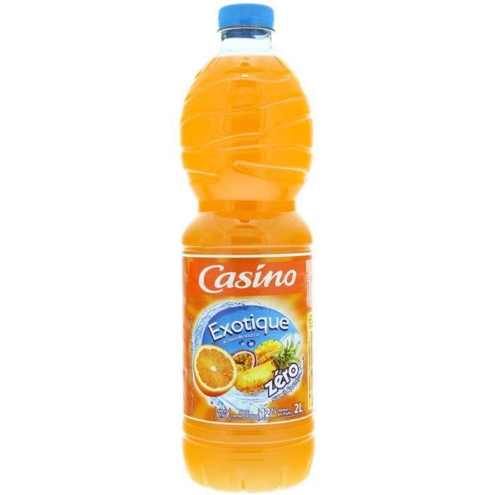 Jus de fruits exotique à l'eau de source Zéro sucre - 2 l - Cdiscount ...