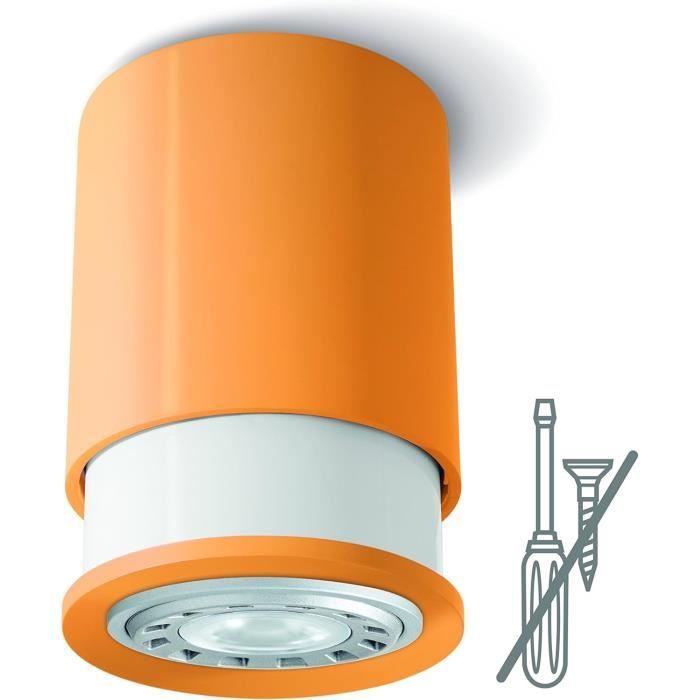 Colours Spot, Orange, Montage Facile Breveté, Aucune Vis, Un Simple ...