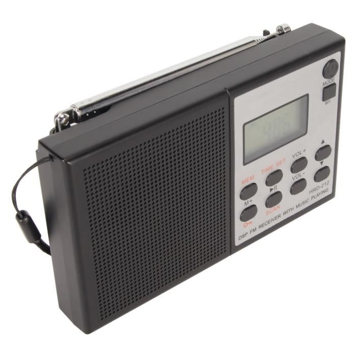 Radio FM numérique Radio Numérique, Récepteur FM Numérique Portable ...
