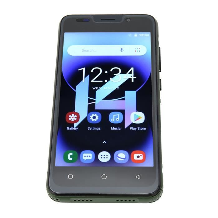 HURRISE Téléphone débloqué robuste Téléphone robuste débloqué de 5,0 ...