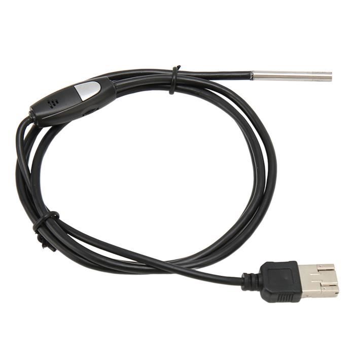 Endoscope USB 1080P 3.9mm HURRISE - Caméra IP67 Étanche Type C ...