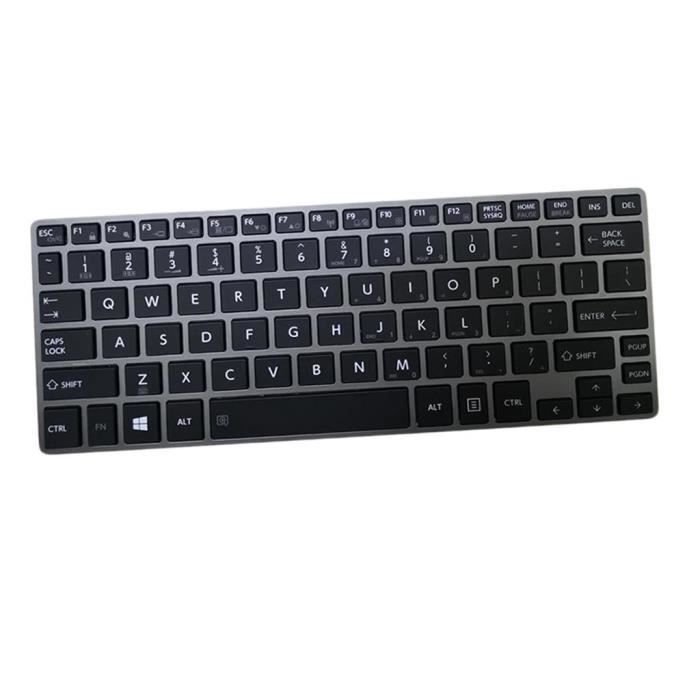 Clavier Américain sans Fil avec Rétro-Eclairage,Récepteur USB Unifying ...