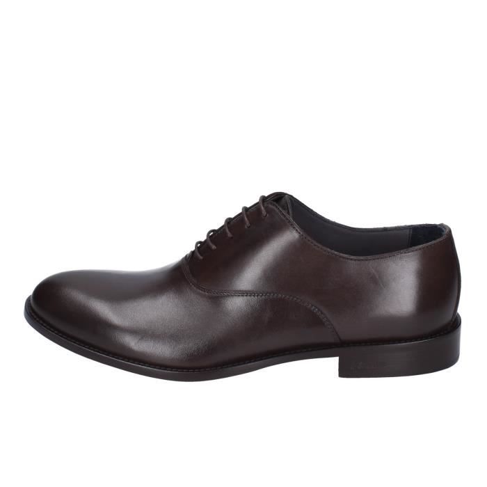 POLLINI Élégantes Derby Homme Marron Cuir EZ819 Marron - Cdiscount ...