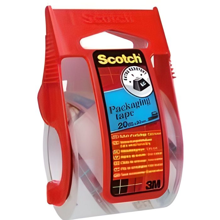 SCOTCH Ruban d'emballage en polypropylène sur petit dévidoir ...