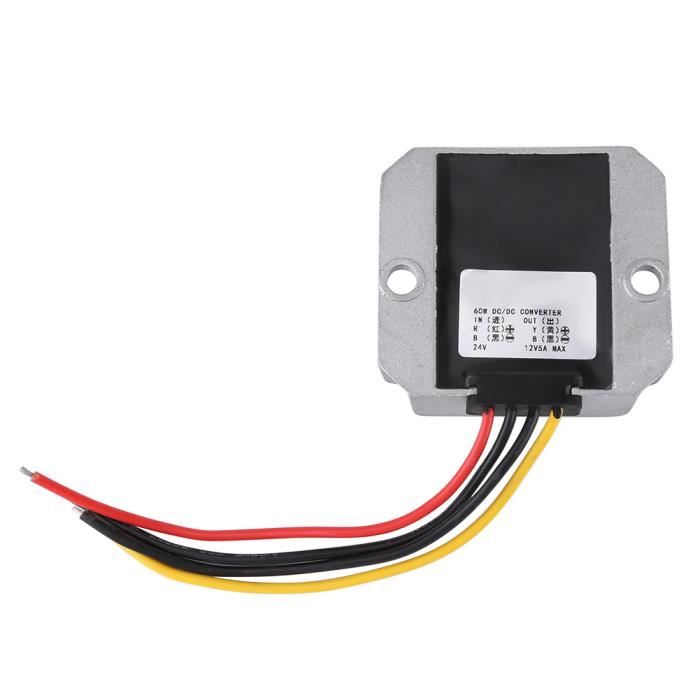 Module abaisseur DC-DC DC-DC 24V à 12V 5A 60W Module abaisseur de tension convertisseur d ...