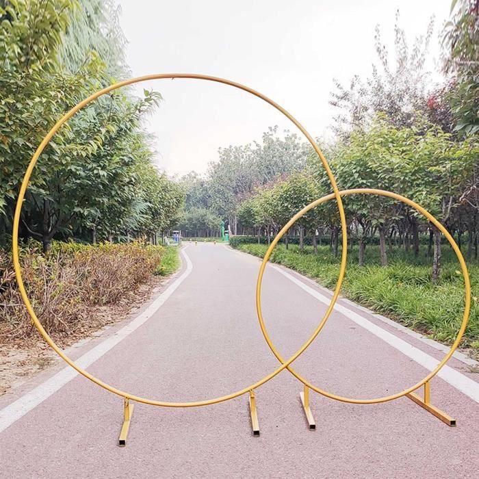 Arche De Mariage De Jardin En Métal Rond Accessoires De Photographie ...