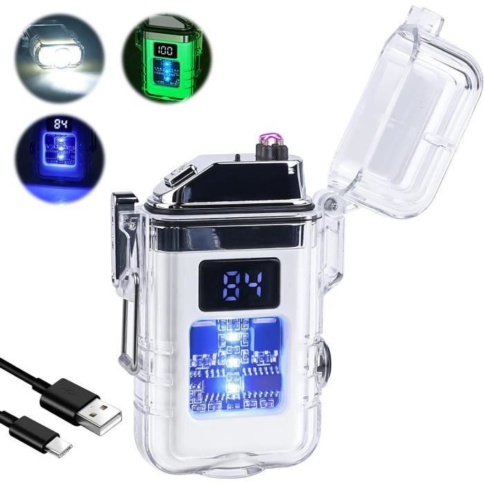 Briquet Électrique : Briquet Électronique Usb Avec Écran Numérique, Briquet Rechargeable Avec ...