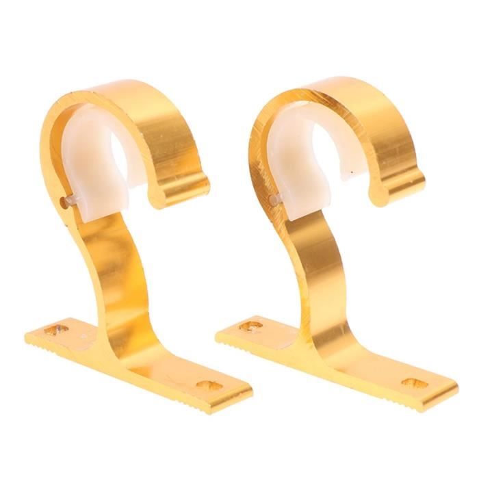 TRINGLE - EMBOUT TRINGLE,Gold--Crochet D'installation De Tringle À ...