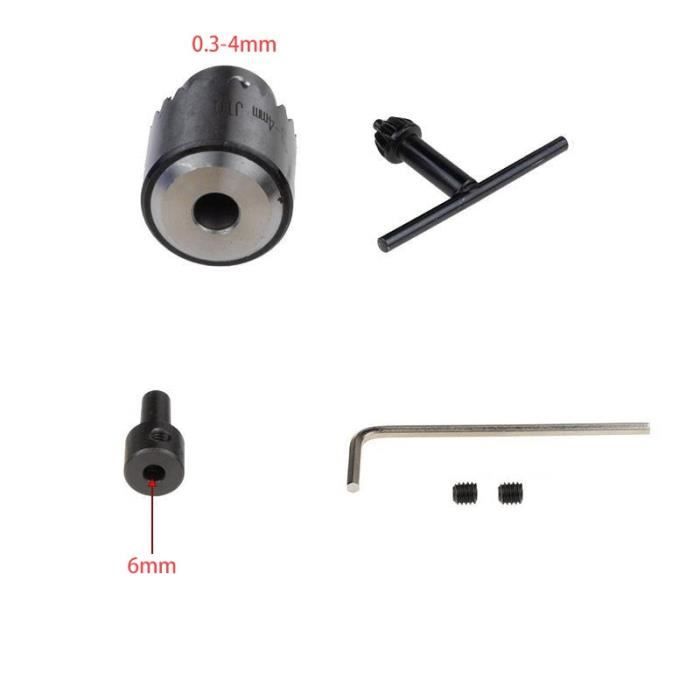 TRINGLE - EMBOUT TRINGLE,6mm--Mandrin De Perceuse Sans Clé, Mini ...