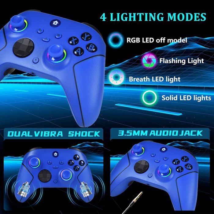 Manette Xbox One, Manette Sans Fil Xbox Series X & S/Xbox One/Elite ...