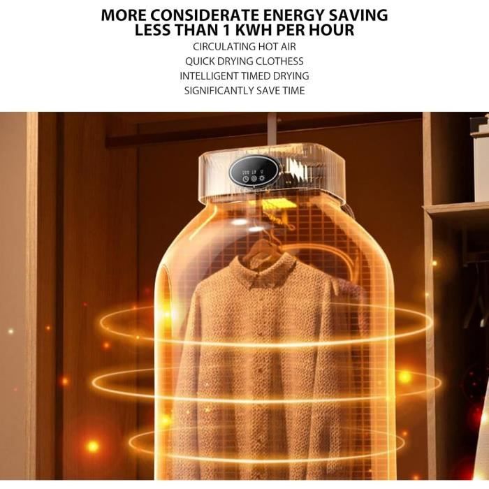 Mini Sèche-Linge, Sèche-Linge Portable Pliable Et Silencieux Avec ...