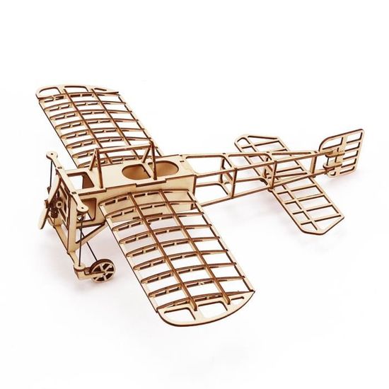 Jeu D'Assemblage WOQCJ Blériot XI modèle avion Kit avion 3D en bois ...
